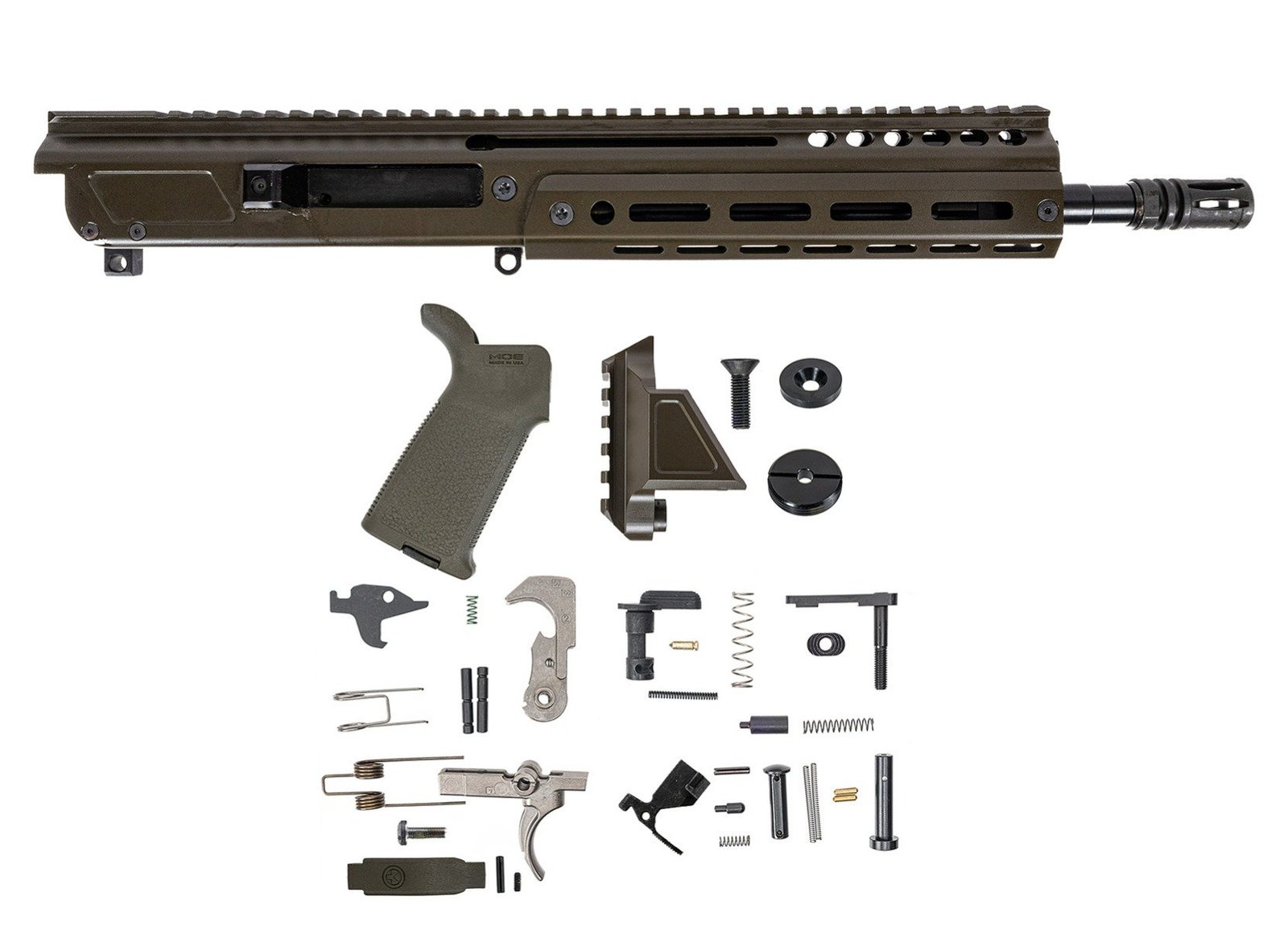 PSA Upper JAKL, 10.5" 5.56 NATO 1:7 Nitride, With BCG and Lower Build ...